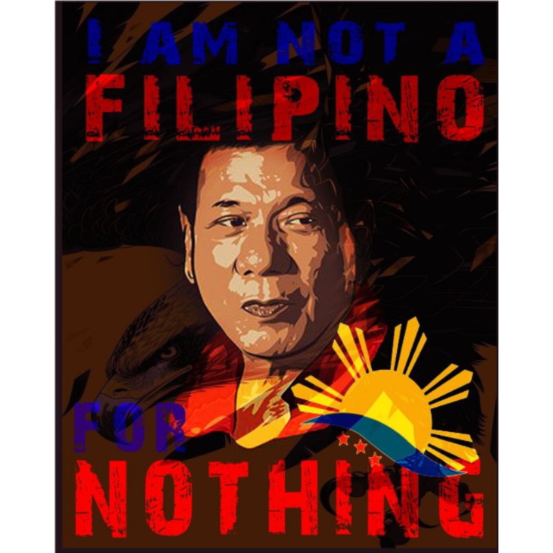 Duterte Filipino for Nothing Sticker Waterproof | Shopee Malaysia