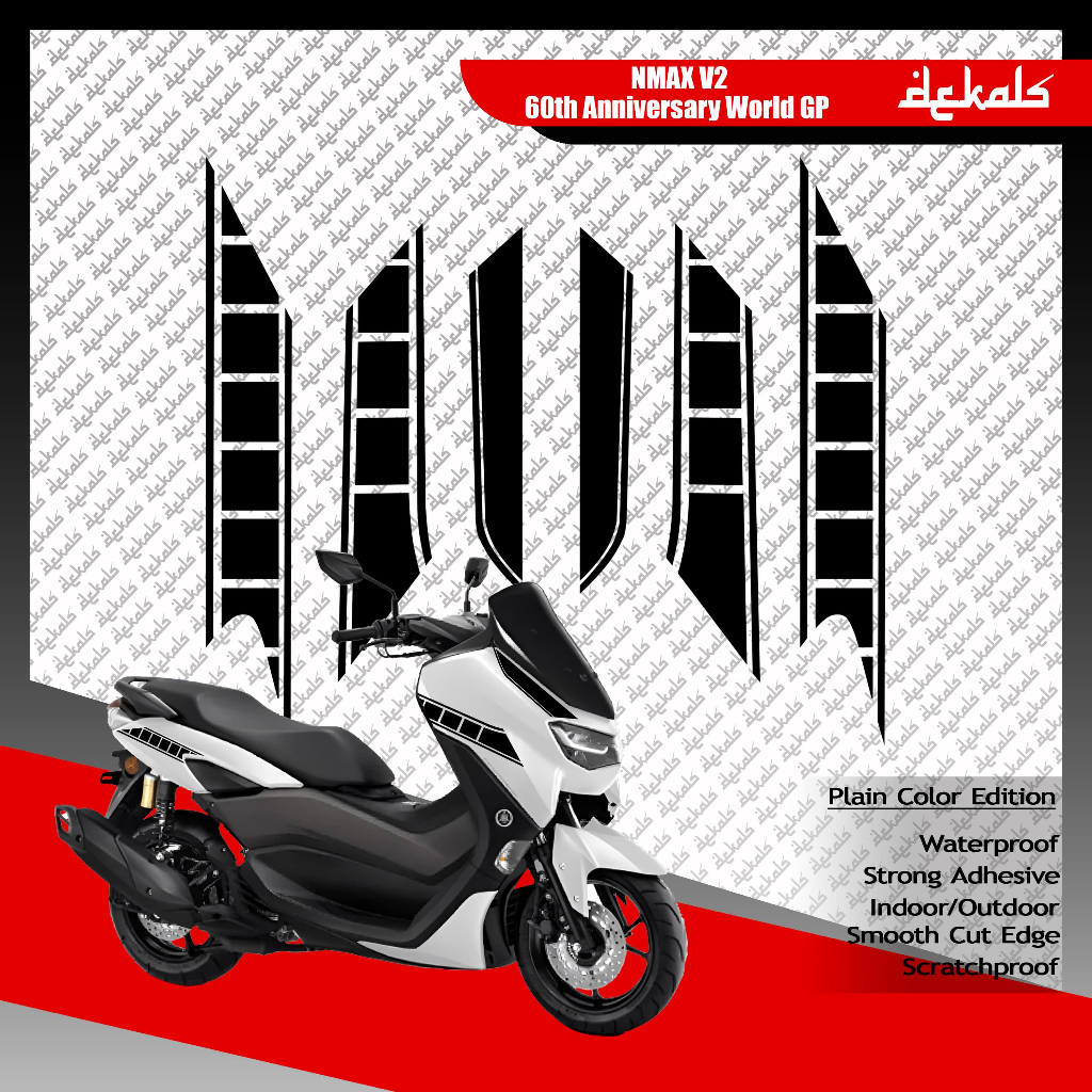 WGP Sticker Decals Cutout for Nmax V2 Plain Color Edition | Shopee Malaysia