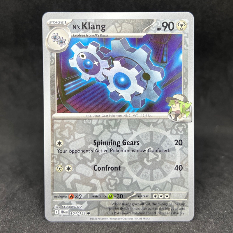 Pokemon TCG N's Klang 104/159 2025 Scarlet & Violet Journey Together | Shopee Malaysia