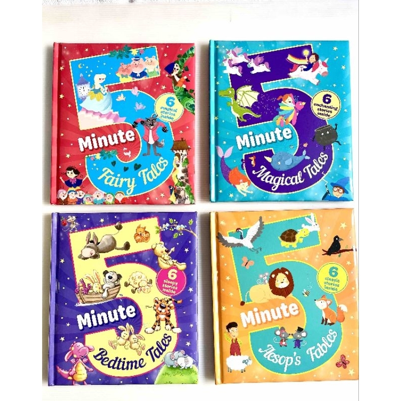 5 Minute Story Books Collection - Fairy Tales, Bedtime Tales, Magical ...