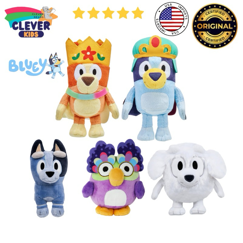 Bluey Bingo Friends Plush Soft Toy | Shopee Malaysia