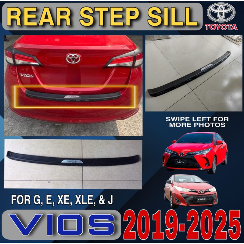 Toyota Vios 2019-2025 Rear Step Sill | Shopee Malaysia