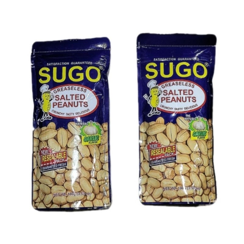 2 Packs Sugo 100g Greaseless Salted Peanuts (Keto Diet) | Shopee Malaysia