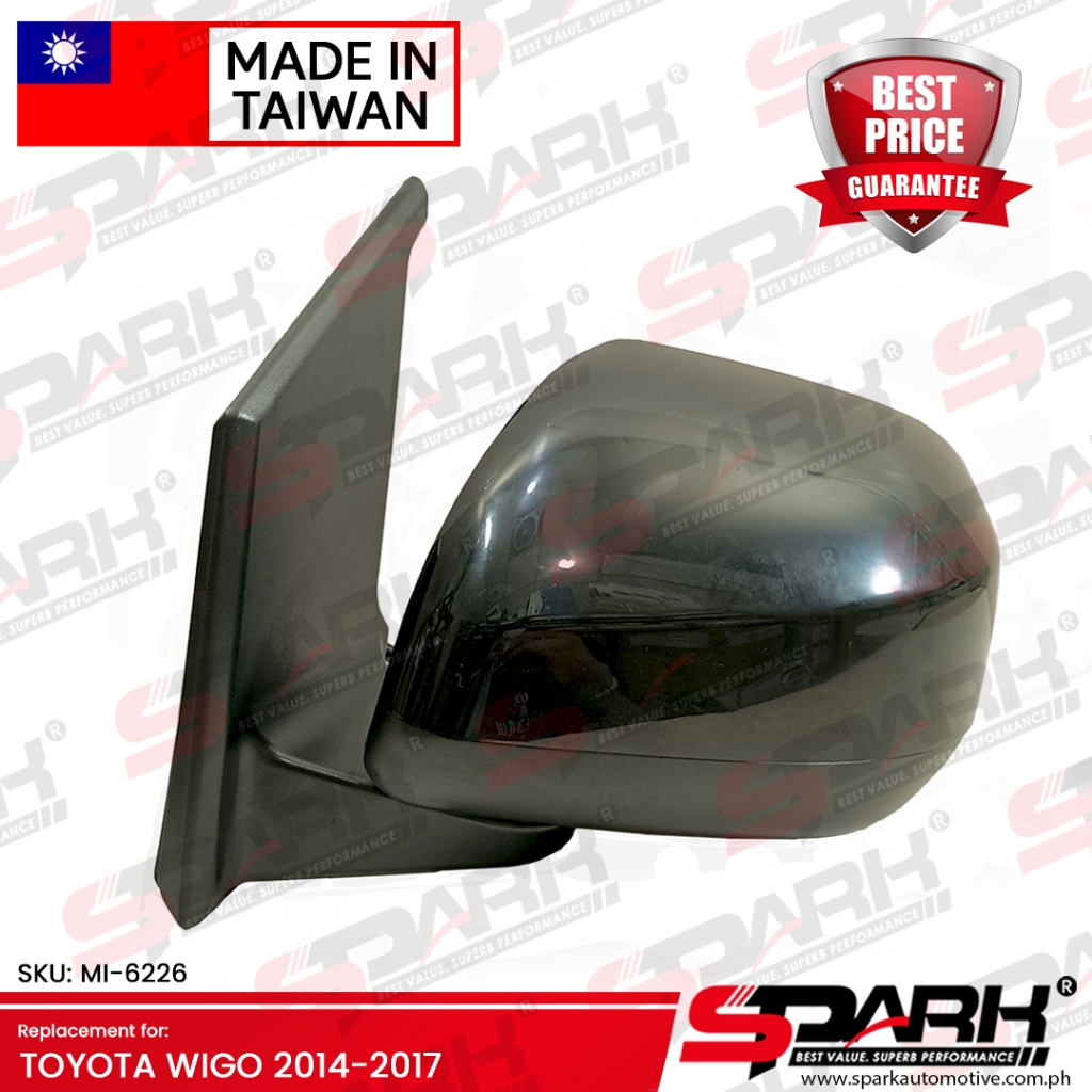 Side Mirror Sidemirror Toyota Wigo 2014 - 2017 | Shopee Malaysia