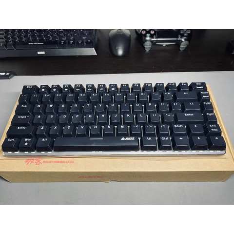Ajazz AK33 Geek Mechanical Keyboard - Black Switch | Shopee Malaysia
