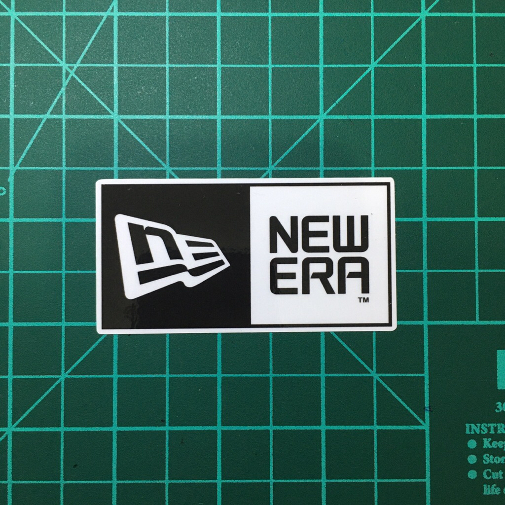 new era 2005-present Logo sticker | Shopee Malaysia