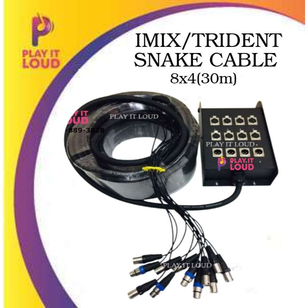 IMIX/TRIDENT SNAKE CABLE 8x4(30m) | Shopee Malaysia