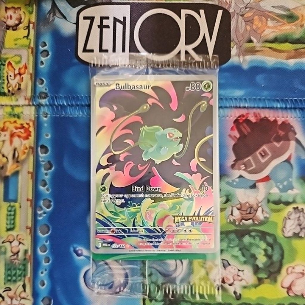 Mega Evolutions Sealed Pokemon Card Bulbasaur Stamped ex Trainer Ultra ...