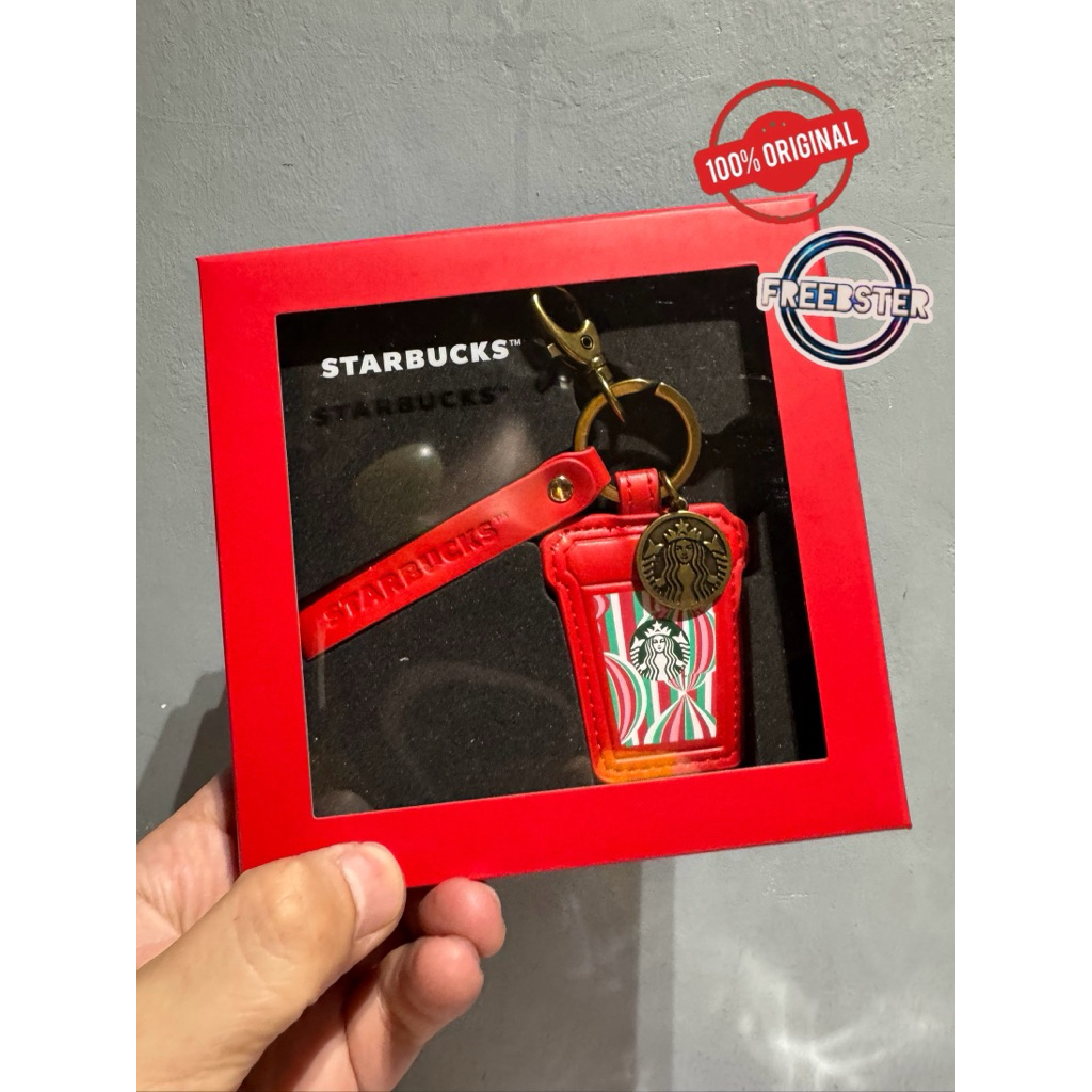 Starbucks Holiday Red Cup Keychain 2025 (Starbucks Keychain Red Cup ...