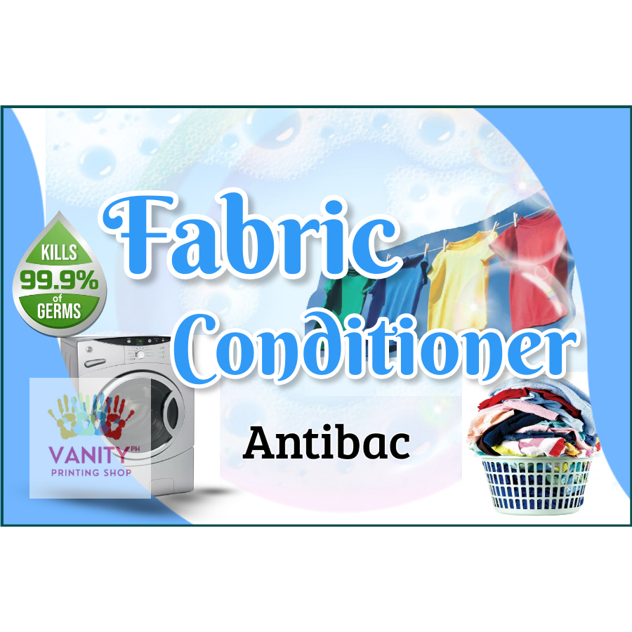Sticker Label for Fabric Conditioner, glossy paper(you can customize ...