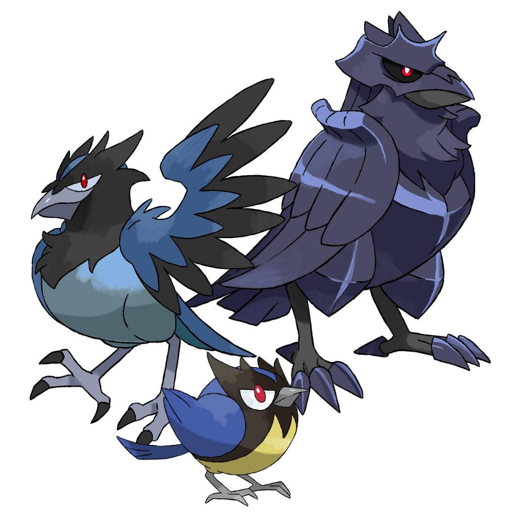 Rookidee Corvisquire Corviknight Pokemon Card TCG ( 8th Gen Pokiemon ...