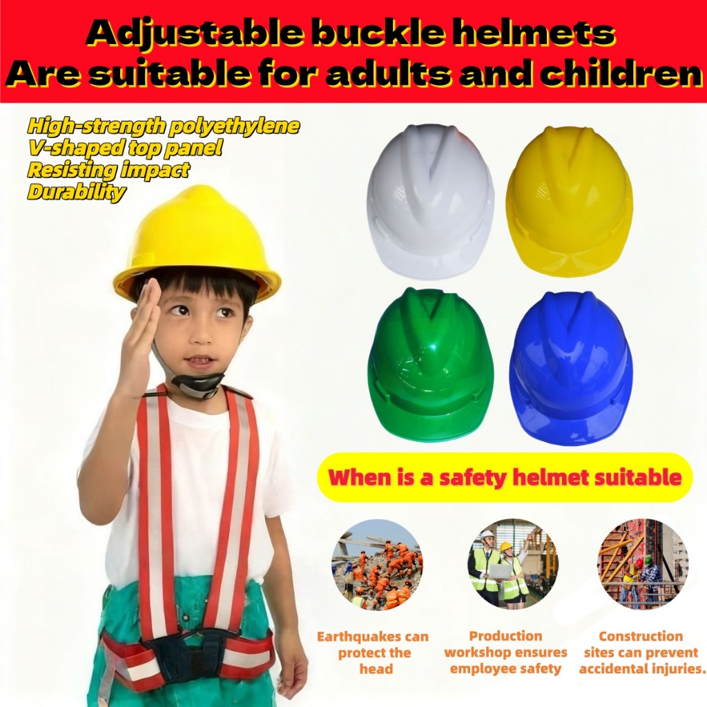 Kids Safety Hard Hat Heavy Duty Safety Helmet Hard Hat For Earthquake ...