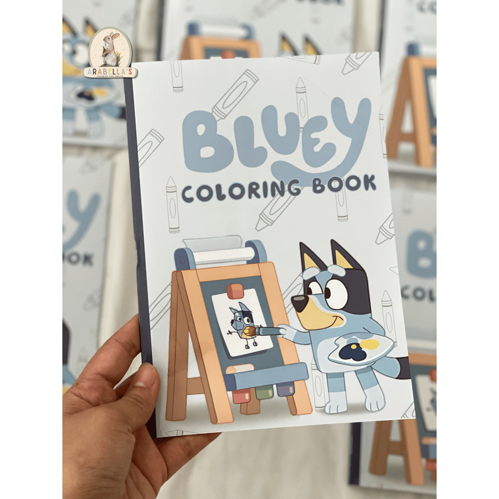 Bluey Coloring Book Preschool Activity | Shopee Malaysia