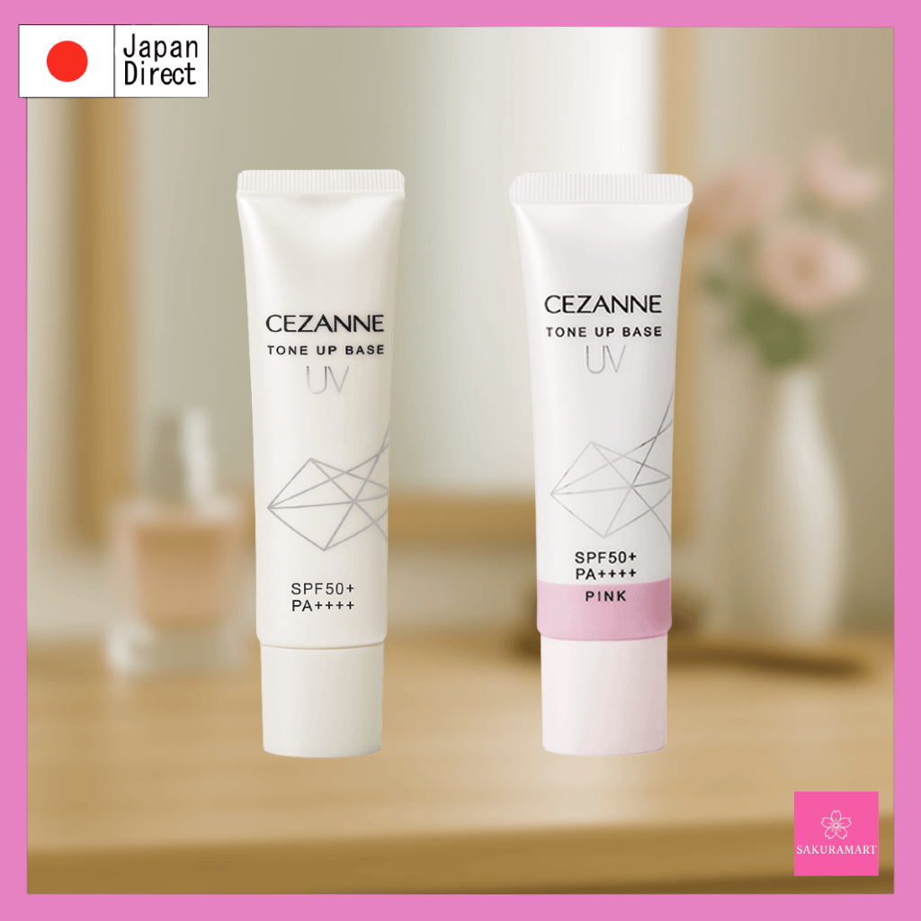 CEZANNE UV Tone Up Base 30g – White / Pink | Shopee Malaysia