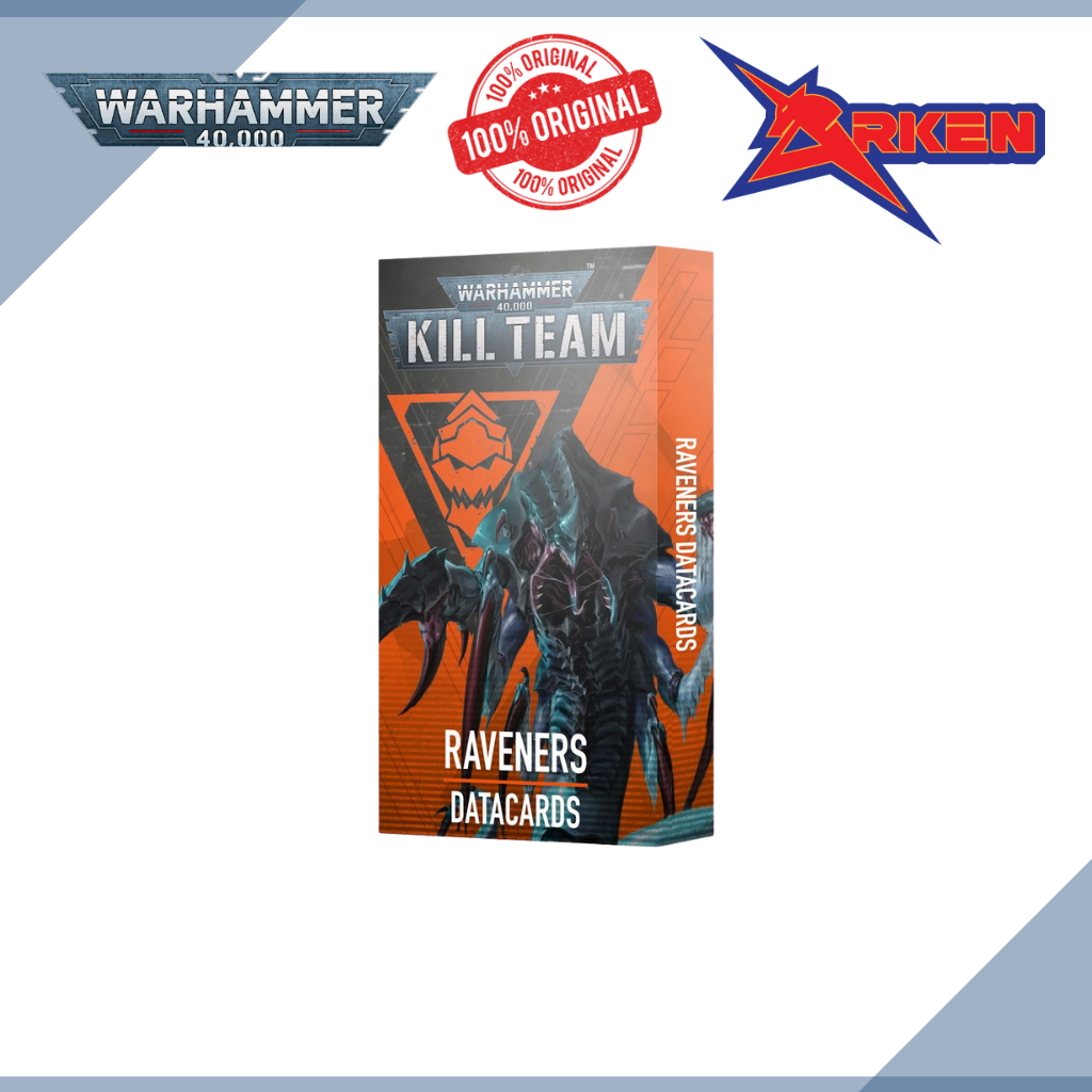 WARHAMMER 40,000 KILL TEAM - Raveners Datacards | Shopee Malaysia