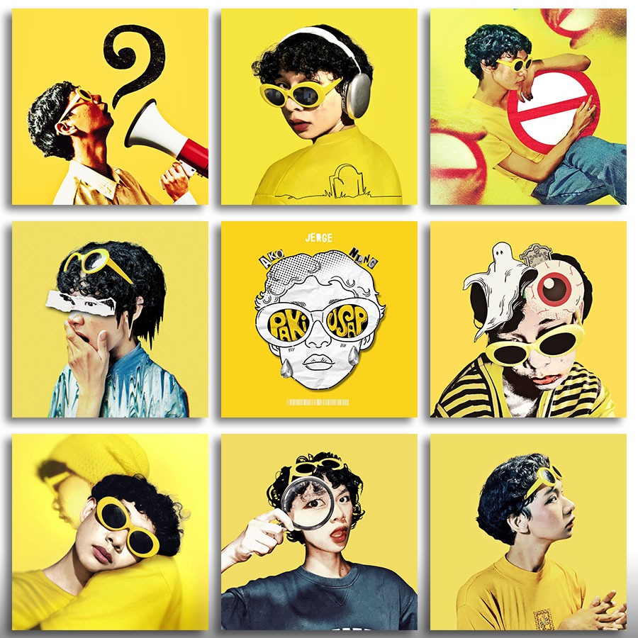 JERGE Album Wall Display | OPM Producer & Artist Decor | Fan Art Print ...
