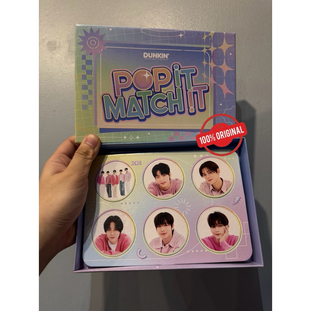Dunkin x TXT [TXT Pop It, Match It] TXT Merch | Shopee Malaysia