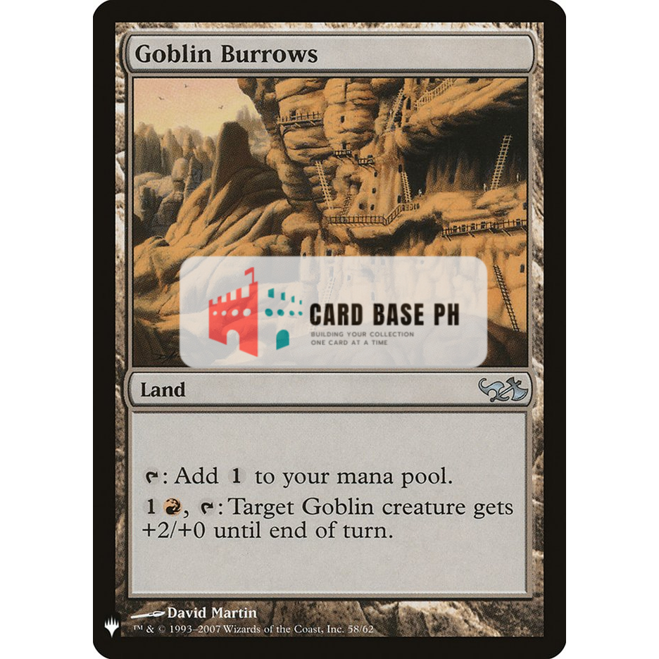 Goblin Burrows - Magic the Gathering Trading Card | Shopee Malaysia