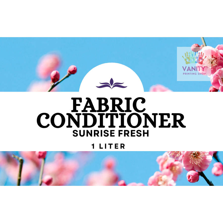 Sticker Label for Fabric Conditioner, glossy paper (you can customize ...