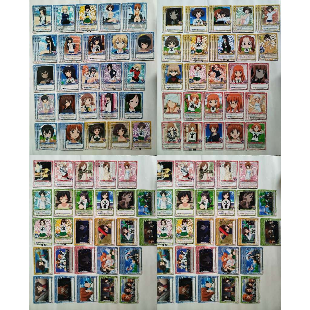 Precious Memories Girls und Panzer Anime Cards (Out of Print) (Official ...