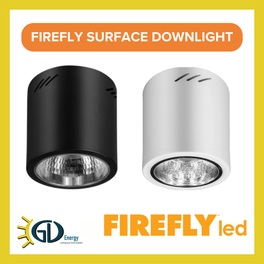 Firefly Fixtures Vertical Round Downlight - Surface Mounted | Shopee ...