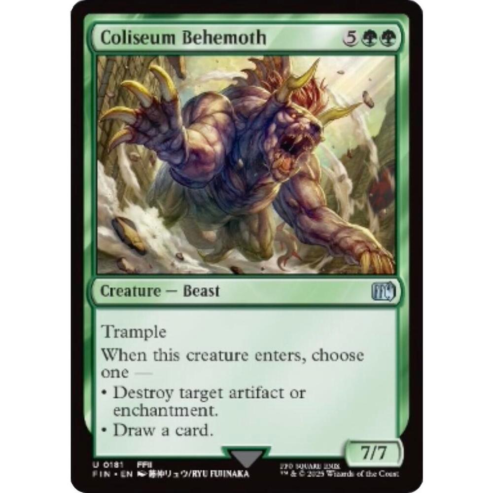 Coliseum Behemoth - FINAL FANTASY (FIN) MTG | Shopee Malaysia