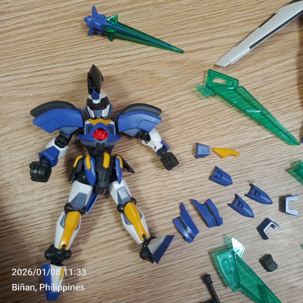 LBX gundam Danball Senki Hyperfunction LBX Odin As Is with missing ...
