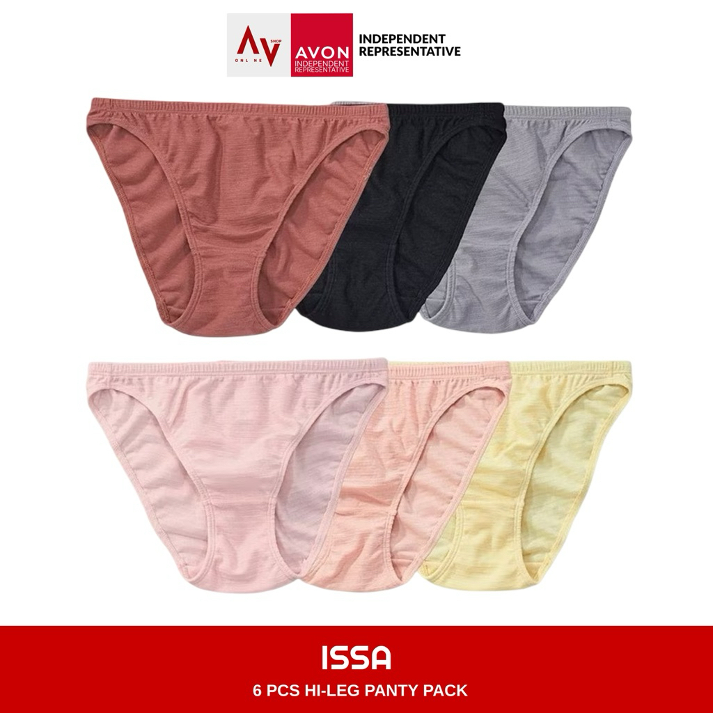 AVON Issa 6in1 Hi-leg Everyday Comfort Panty Pack - S to XL Cotton ...
