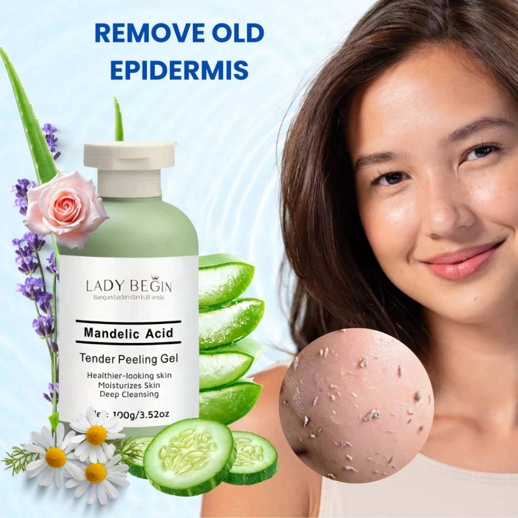 Mandelic Acid Exfoliating Peeling Gel Lady Begin All-in-One Exfoliator ...