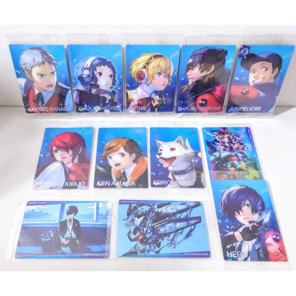 Persona 3 Reload Wafer Cards - Official (brand new) sealed | Shopee ...