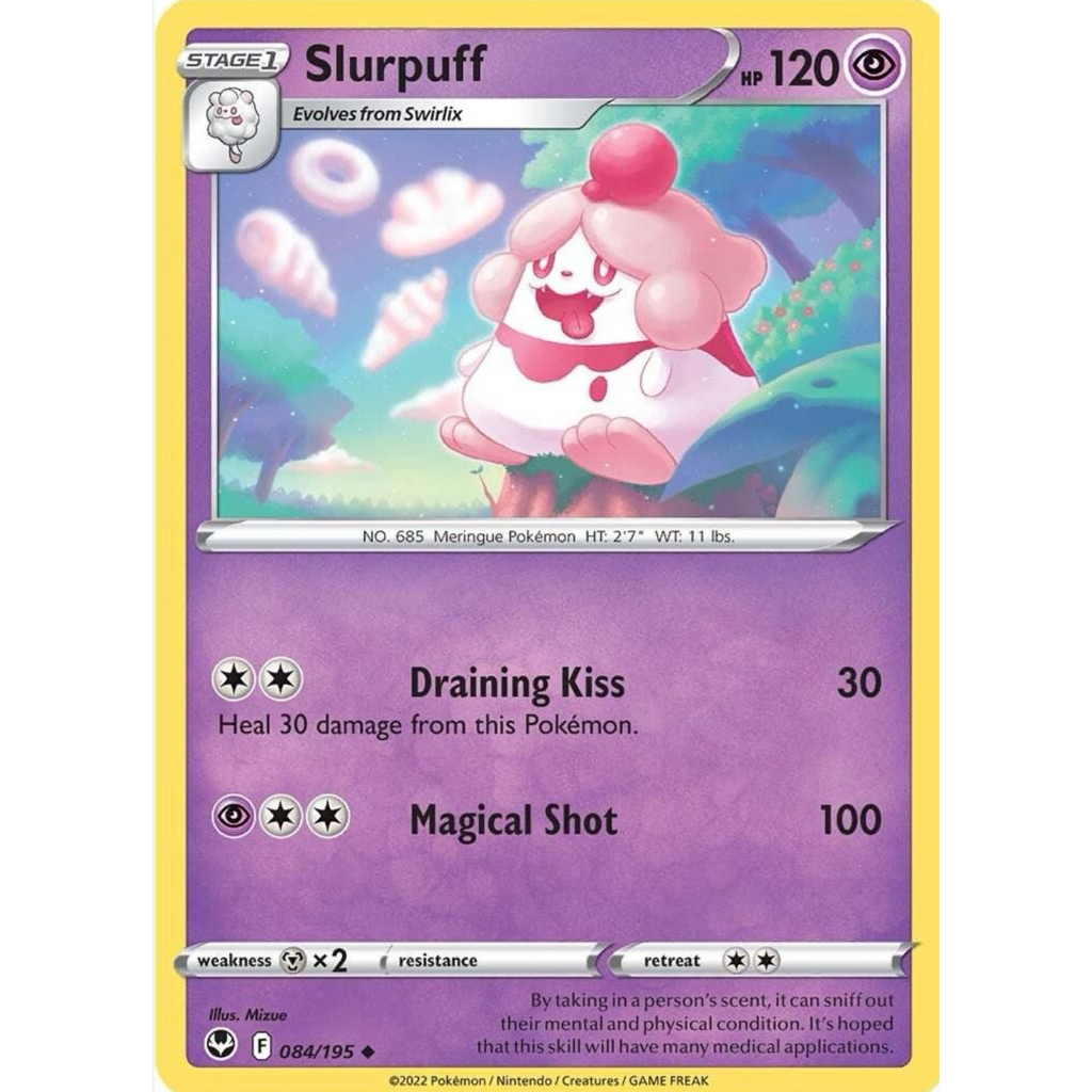 Slurpuff - 080/195 - Silver Tempest - Pokemon TCG | Shopee Malaysia