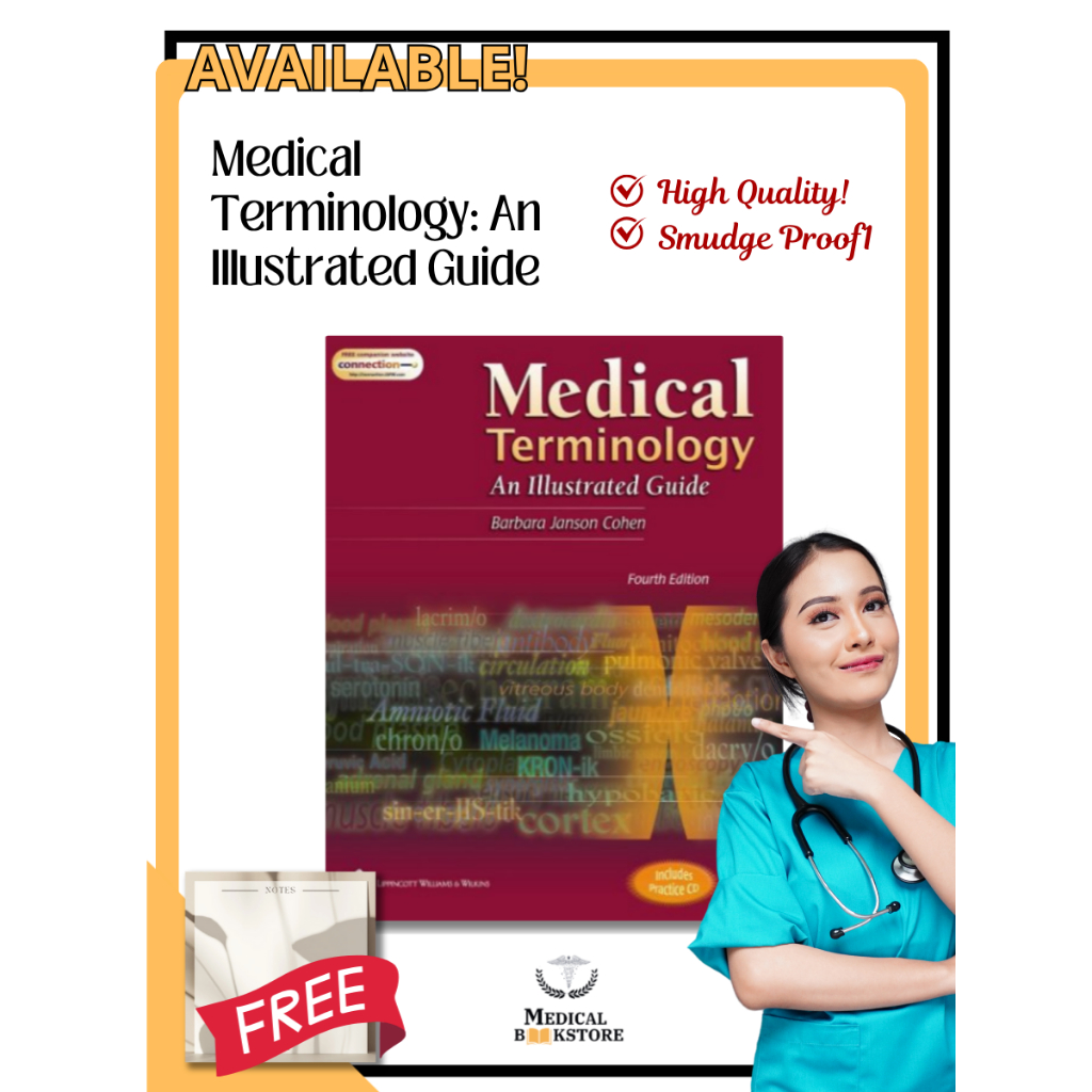 Medical Terminology Illustrated Guide | Anatomy & Healthcare Book | PRC ...