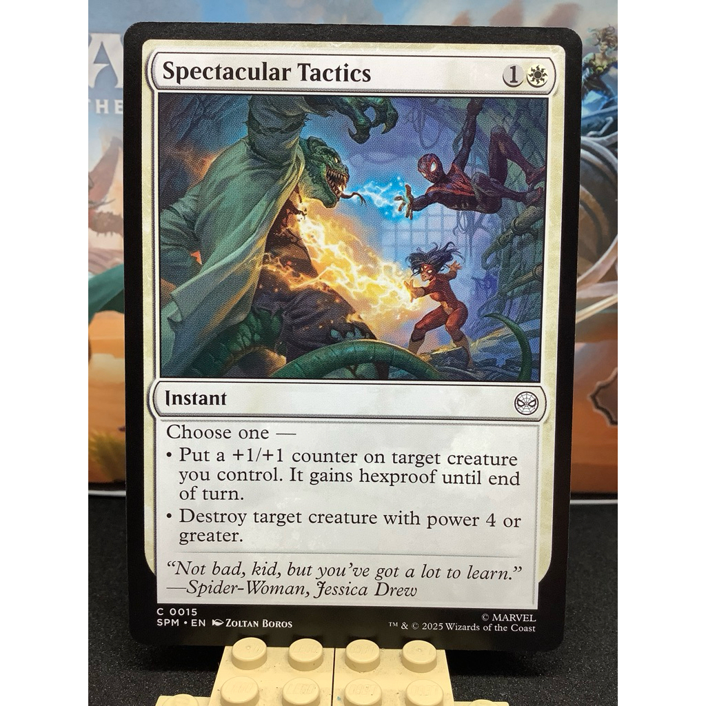 MTG - Spectacular Tactics (Marvel’s Spider-Man) - {Common - White ...