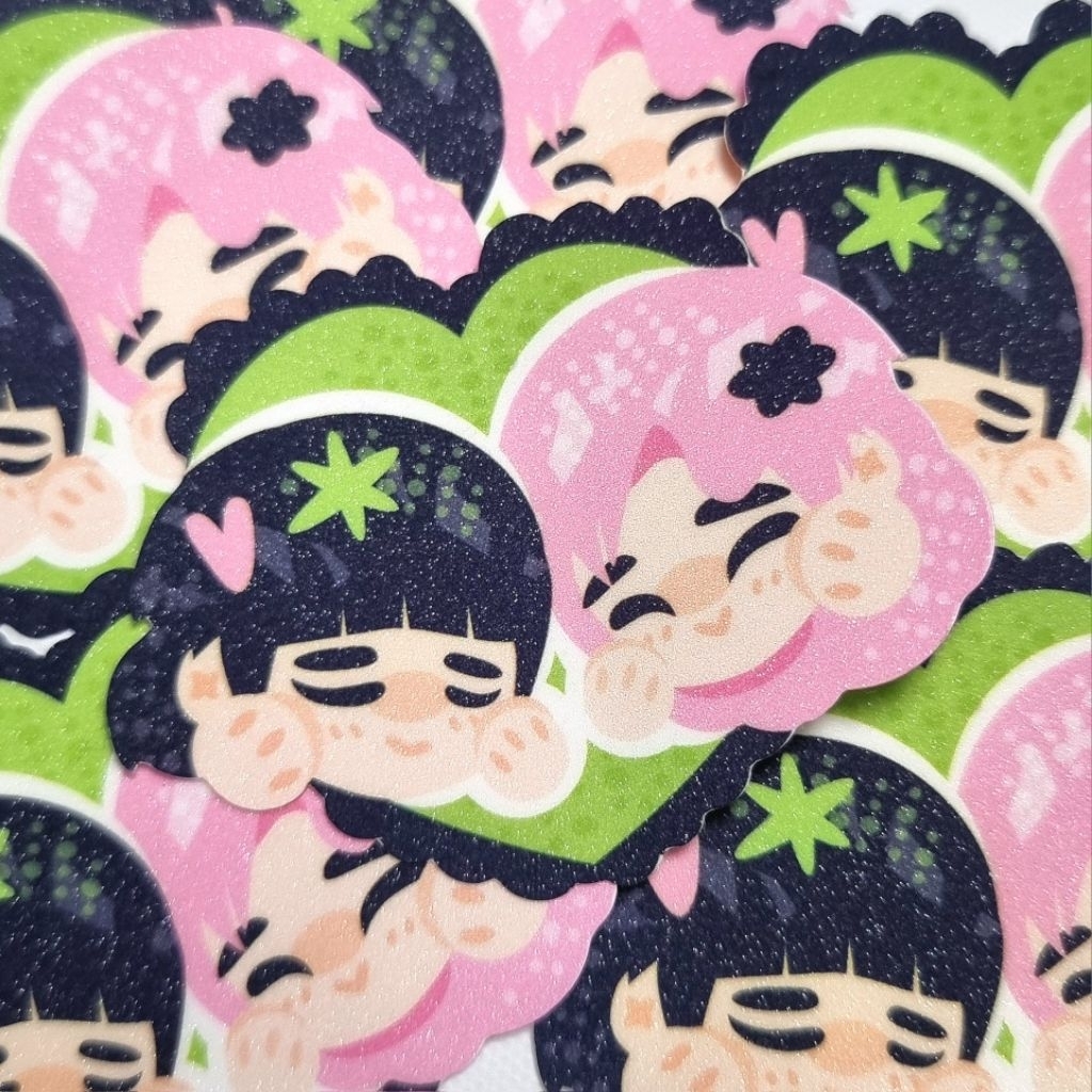 Mitsuaya Green Yuri TGSWIIWAGAA Glitter-Laminated and Waterproof ...