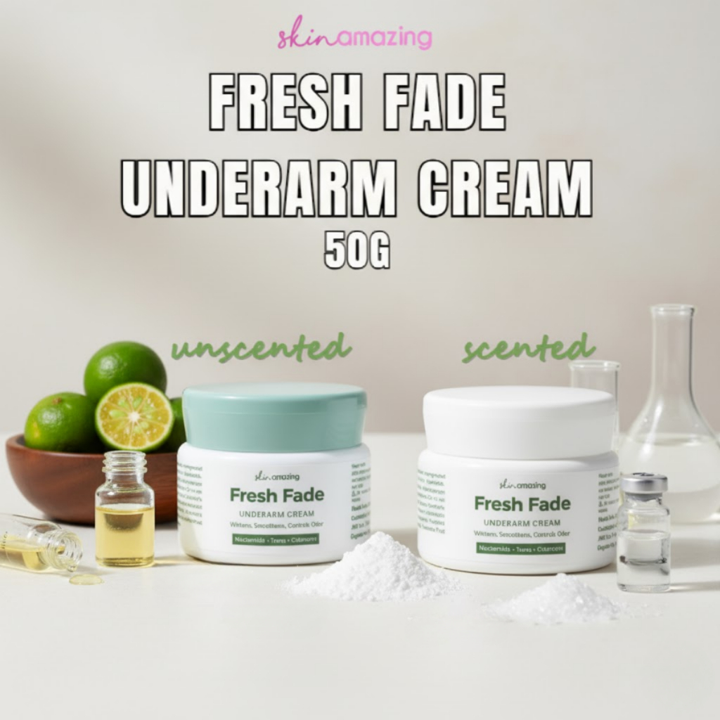 Skin Amazing Fresh Fade 50G Scented and Unscented Underarm Cream ...
