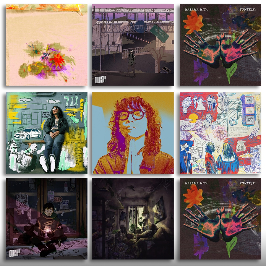 TONEEJAY Album Wall Display | 711 Art Print | Indie OPM Room Decor for ...