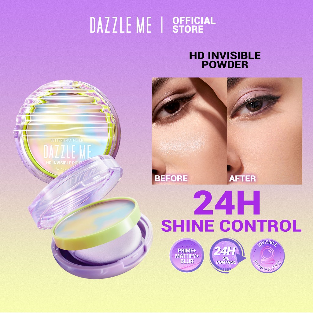MOST LOVED! | DAZZLE ME Better Than Filter HD Invisible Powder | 24H ...