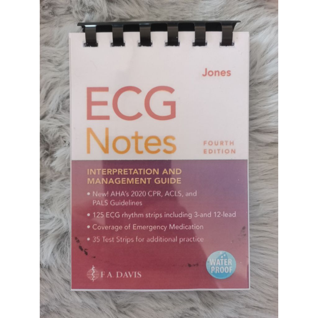 ECG NOTES 4th edition pocket notes latest 2026 [reprint] | Shopee Malaysia