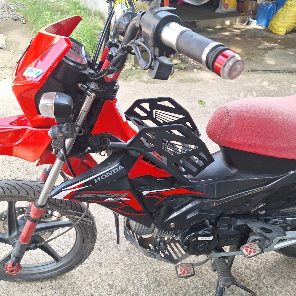HONDA XRM 125 FI MOTARD CENTER BASKET BRAKET CASE (CNC LAZER CUTTING ...