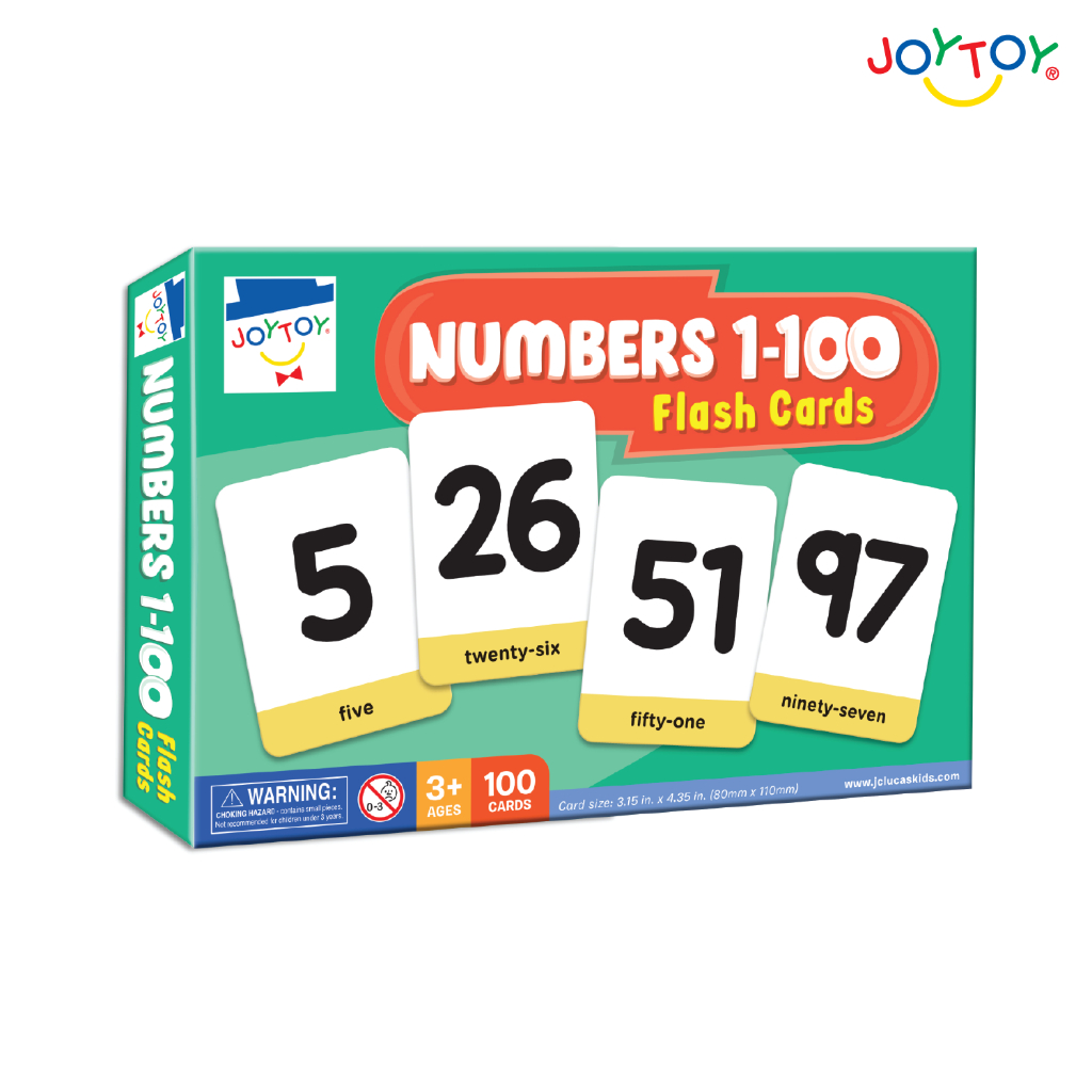 JOYTOY Number 1-100 Flash cards Educational Toys for Kids | Shopee Malaysia
