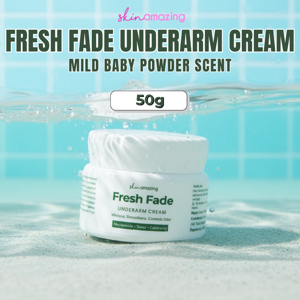 Skin Amazing Scented Fresh Fade Underarm Cream (50g) Non-Sticky Formula ...