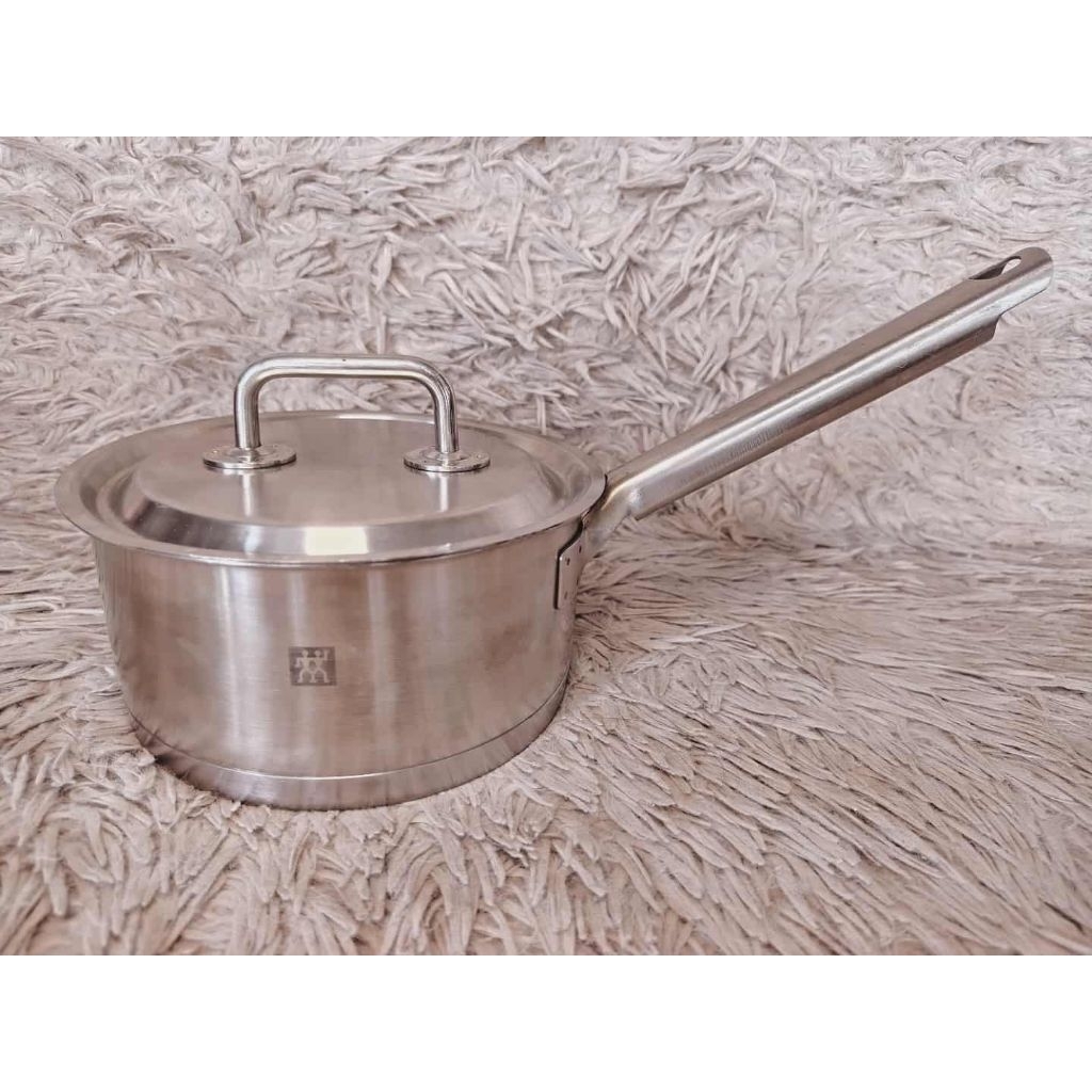 SURPLUS 18-10 Stainless souppot, ricepot, deep frying pot, 17cmx8cm ...