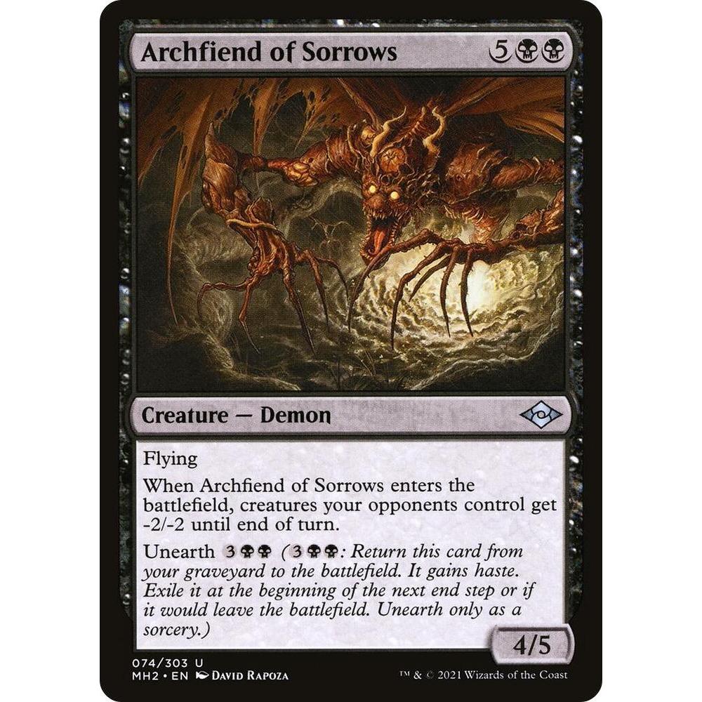 Archfiend of Sorrows - Modern Horizons 2 (MH2) MTG | Shopee Malaysia