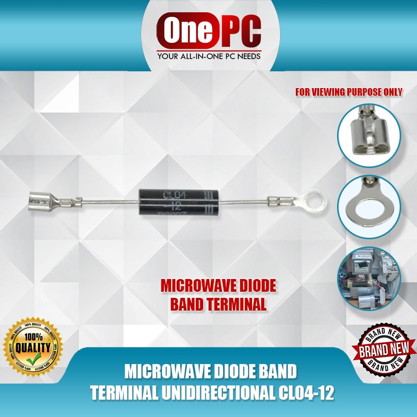 ONEPC MICROWAVE DIODE BAND TERMINAL UNIDIRECTIONAL CL04-12 | Shopee ...