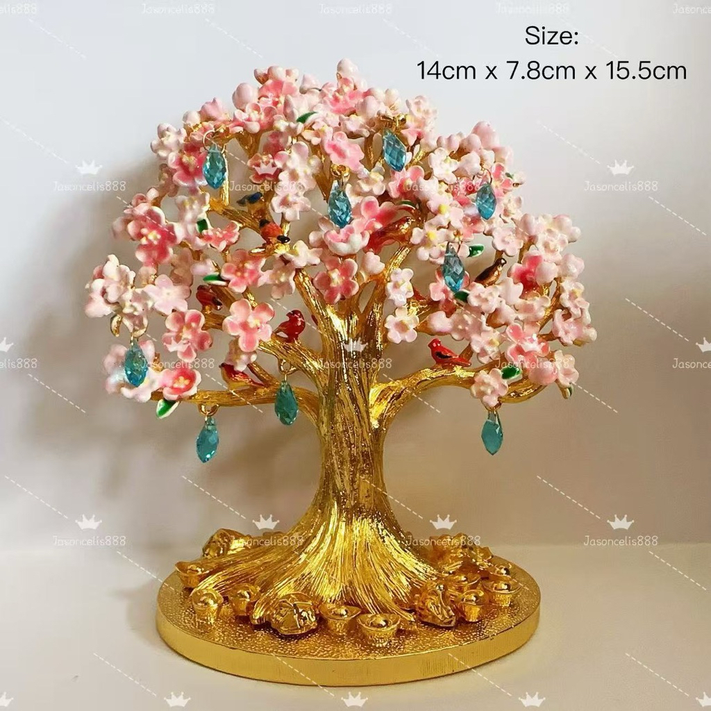 Fengshui 2026 Lap Chun Wealth Tree Crystal Balls Lucky Tree | Shopee ...