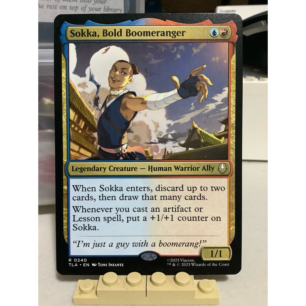 MTG - Sokka, Bold Boomeranger (Avatar: The Last Airbender) - | Shopee ...