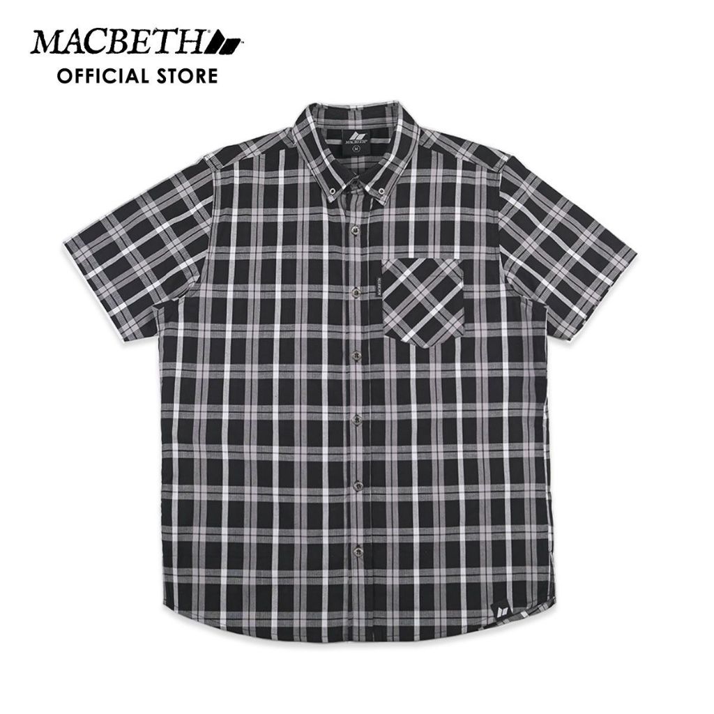 Macbeth Men's Markdown Polo Short Sleeve " BLAME " | Shopee Malaysia