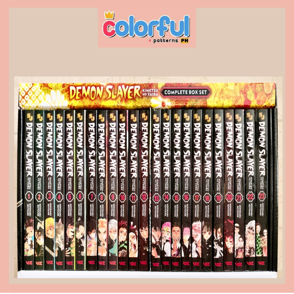 Demon Slayer Manga Volumes 1-23 Single Books (English) Brand New ...
