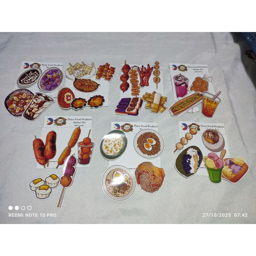 Pinoy Delicacy Pinoy meryenda Sticker Flakes | Shopee Malaysia