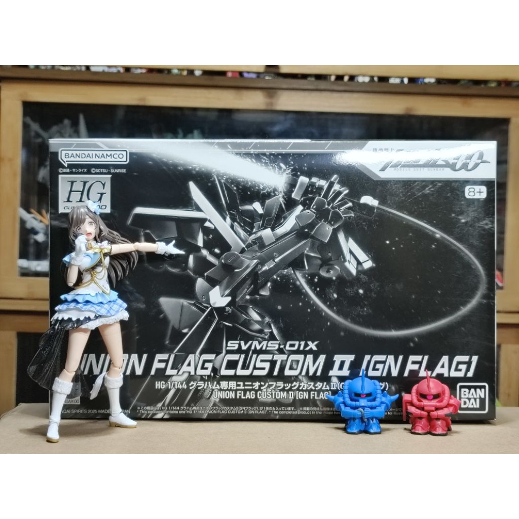 BANDAI Gundam HG OO 1/144 Union Flag Custom II [GN Flag] | Shopee Malaysia